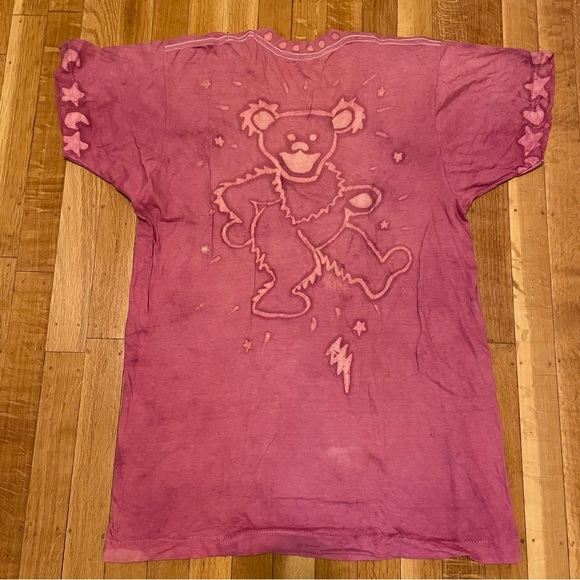Bvd | Shirts | Bvd Single Stitch Batik Grateful Dead Bear Vintage ...